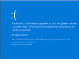 XenServer or VMWare blue screen on boot